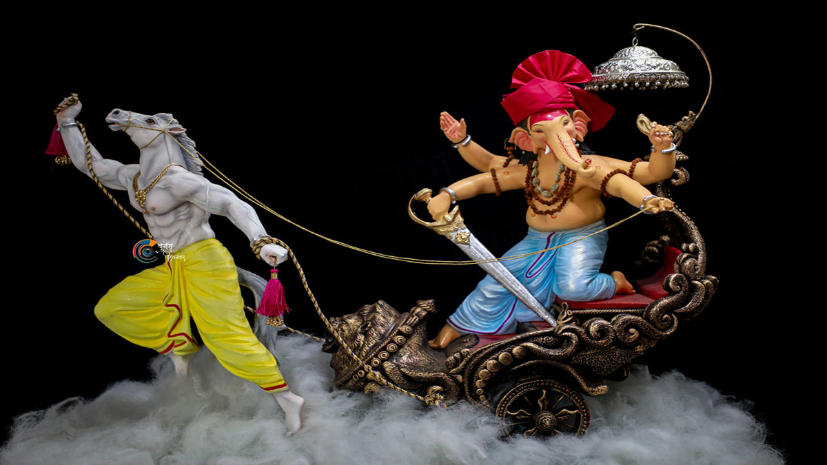 कठोर सराव आणि परिश्रमातून उभा राहिला ‘बॅलेन्सींग गणपती’चा नवा अविष्कार ...