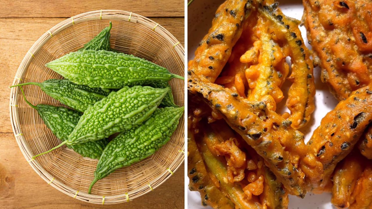 कारल्याची भाजी खायला आवडत नसेल तर बनवून पहा कुरकुरीत कारल्याची भजी ...