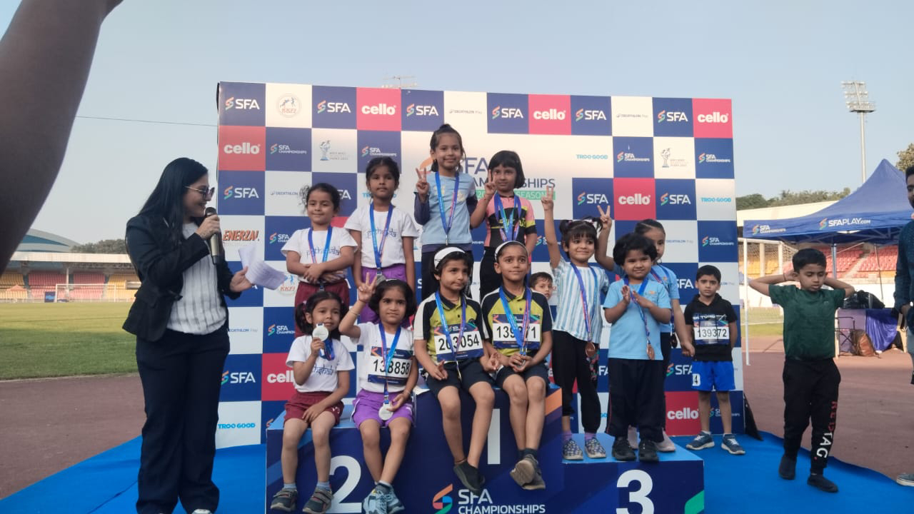 निगडीच्या श्रीचल पाटीलची SFA चॅम्पियनशिपमध्ये यशस्वी कामगिरी; ८०० मीटर ...