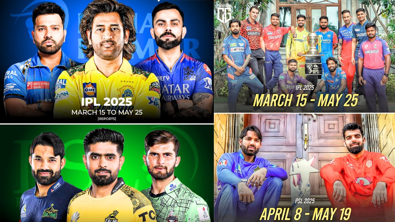 IPL vs PSL In 2025 : IPL आमि PSL चे सामने होणार एकत्रित; BCCI आणि PCB आमने-सामने-Navarashtra ...
