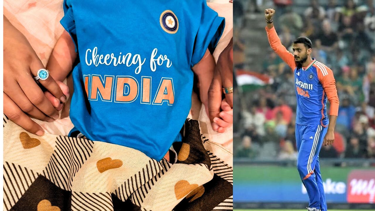 Axar Patel and Meha : अक्षर पटेलची पत्नी मेहाने दिला मुलाला जन्म; शेअर ...