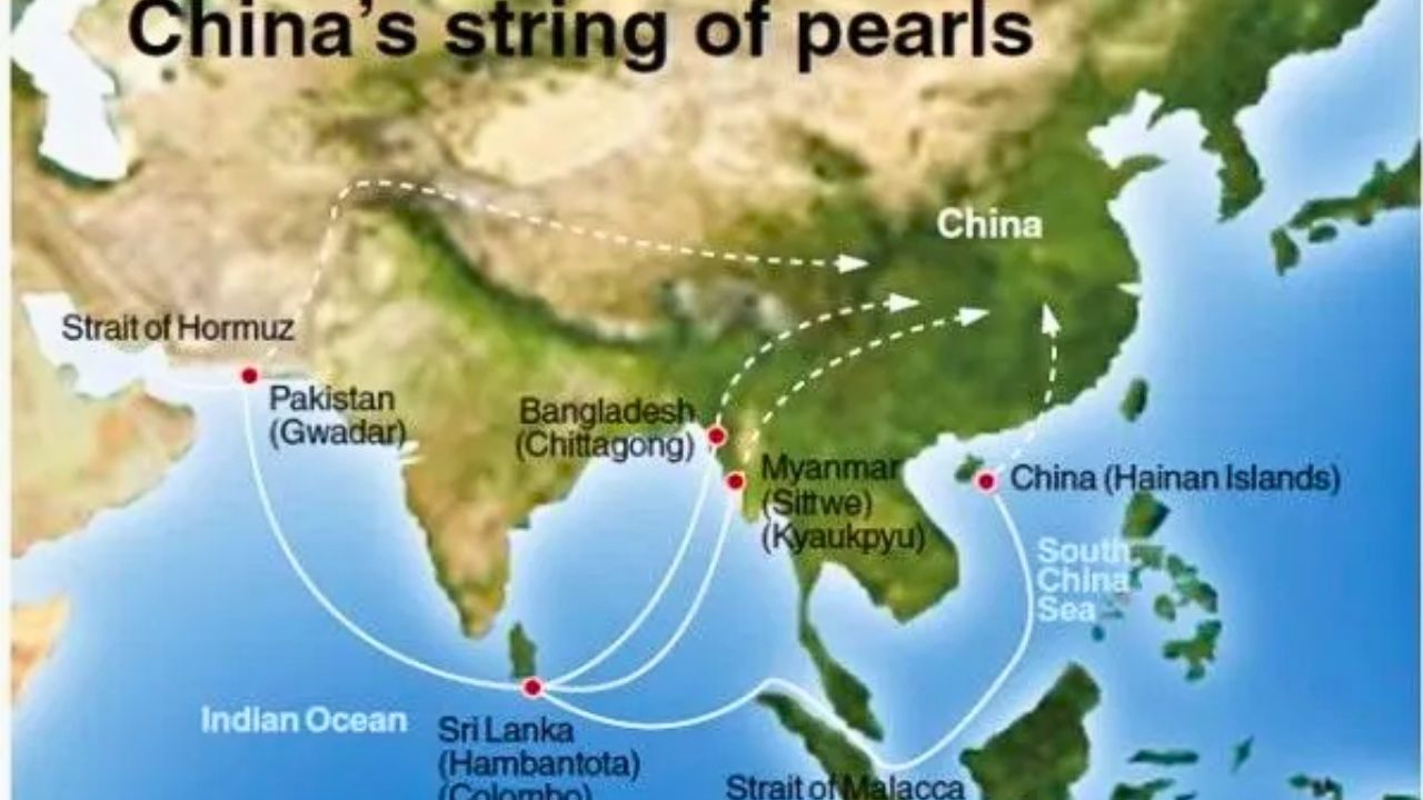 बांगलादेश-चीनच्या ‘String of pearls’ धोरणाचा भारतासाठी धोका; भारतानेही ...